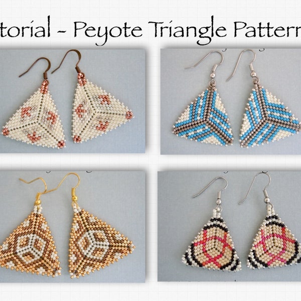 Beaded Triangle Patterns - Etsy