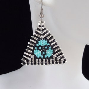 Peyote Beading Tutorial Beading Tutorial Triangle Peyote | Etsy