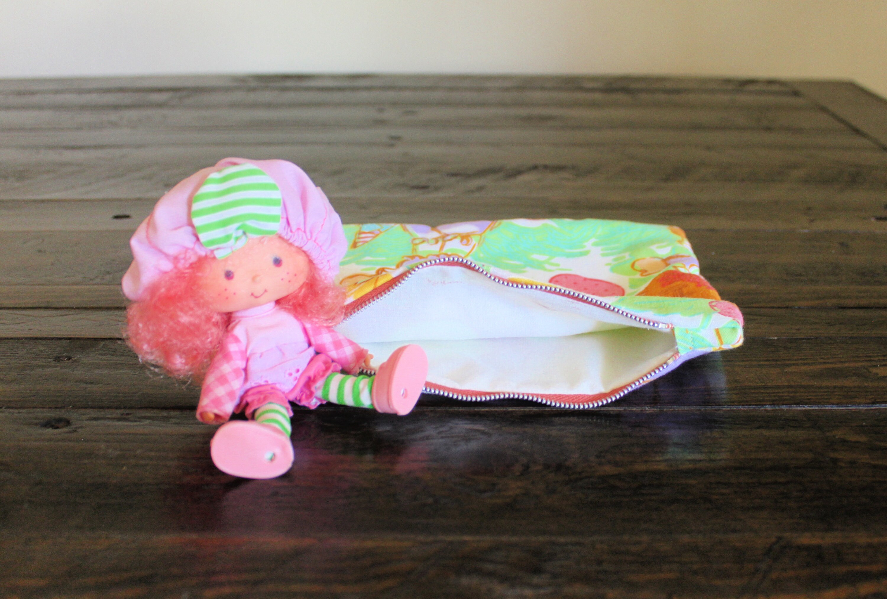 Strawberry Shortcake Raspberry Tart Vintage Zipper Pouch - Etsy
