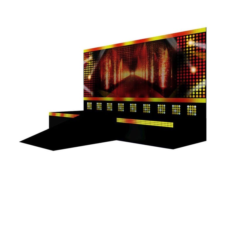 Wrestling Stage Diorama WWE NXT AEW Digital Files - Etsy