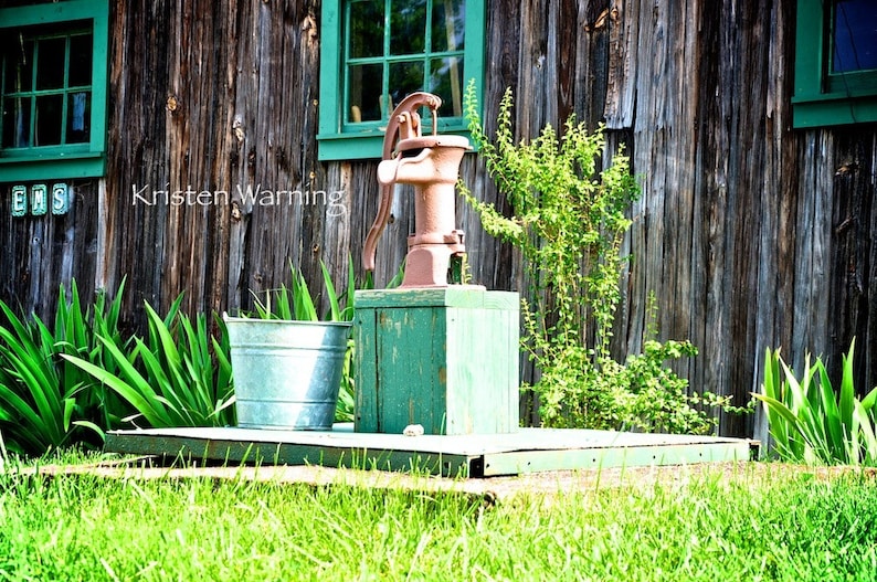 Barn Photos Vintage Rustic Buildings Water Pump Farms - Etsy