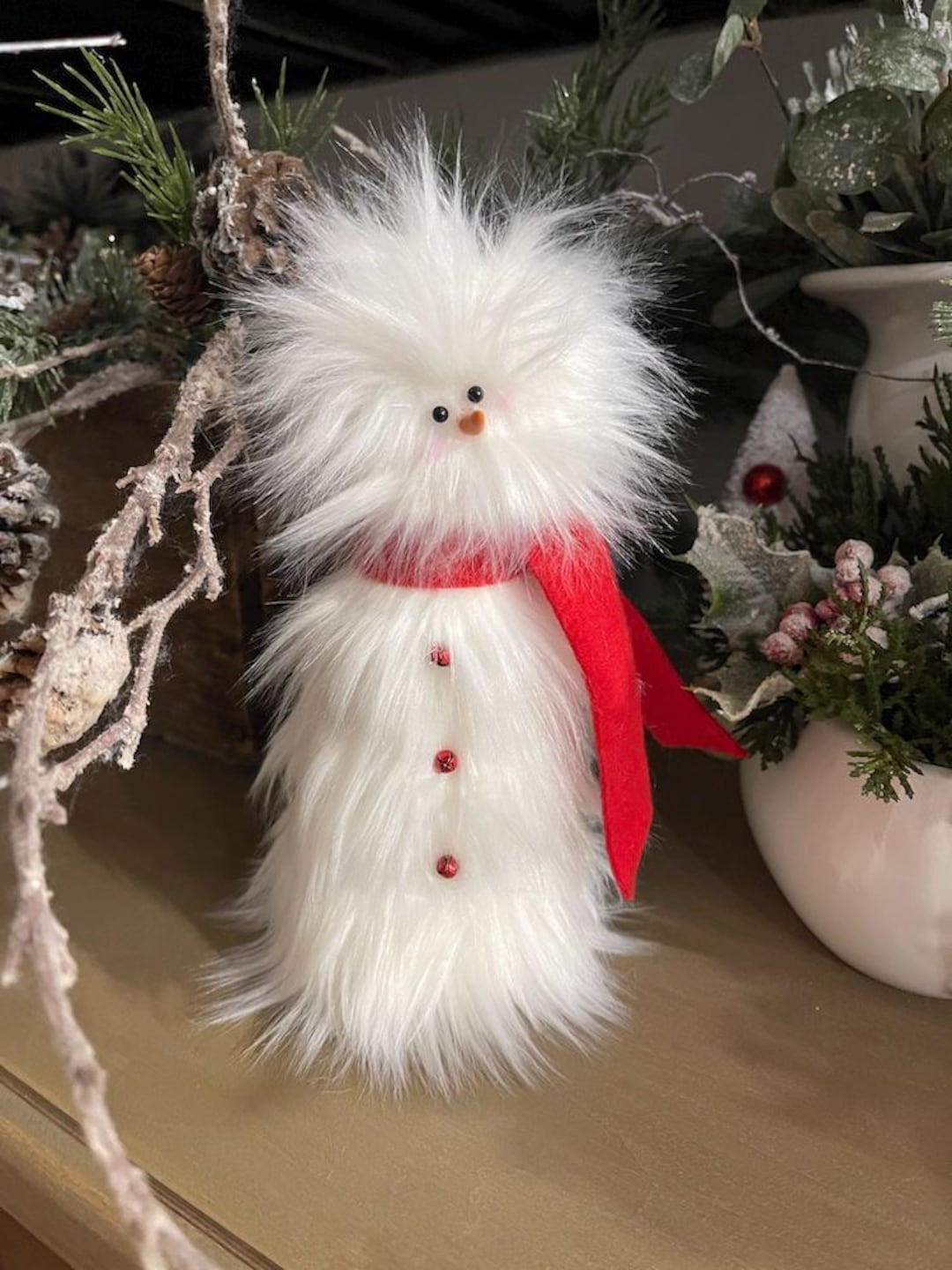 Frazzled Snowman - Etsy
