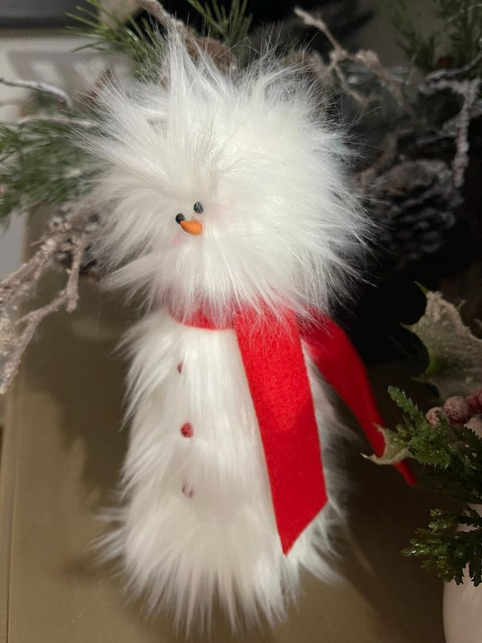 Frazzled Snowman - Etsy