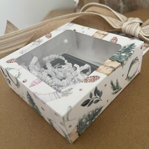 6 Hanging Gift Boxes for Wine Bottle or Ornament NATURE PRINT - Etsy