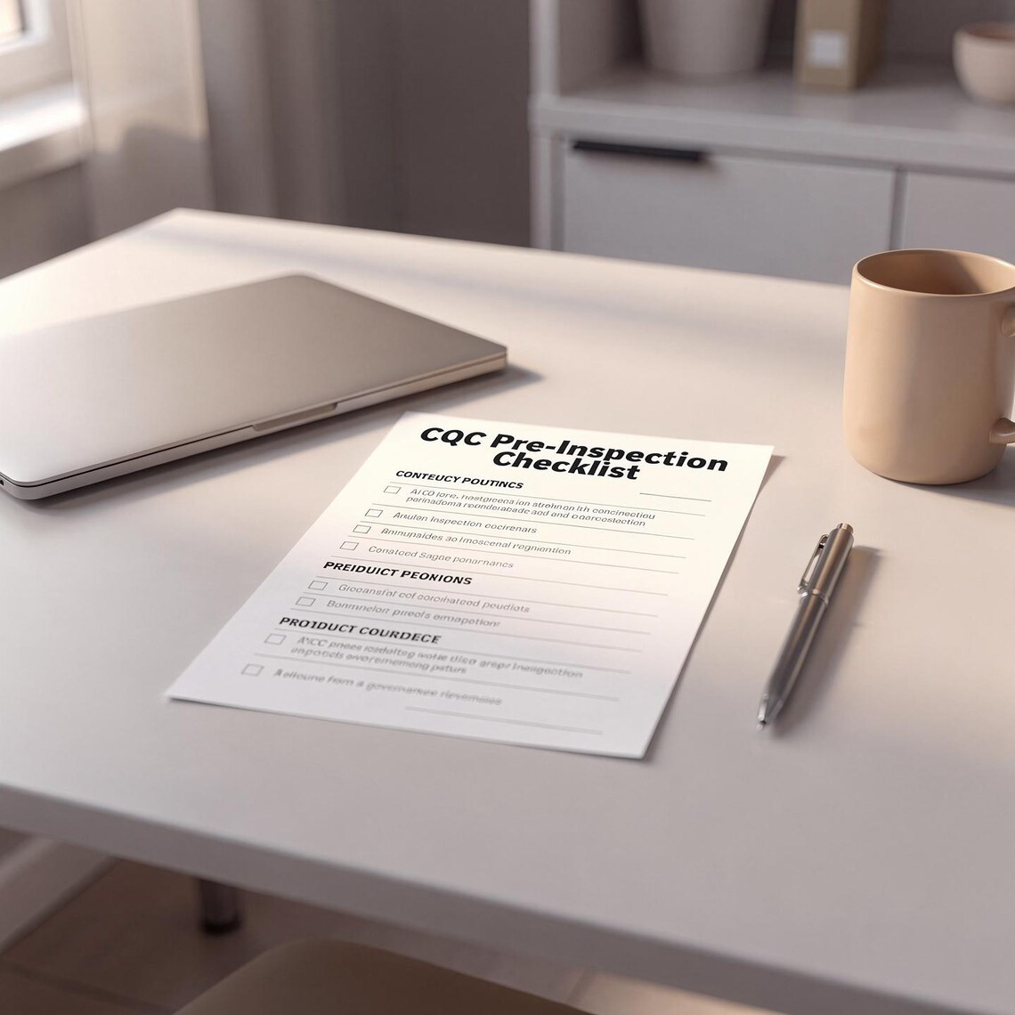 CQC Pre-inspection Checklist & Inspection Readiness Tool - Etsy