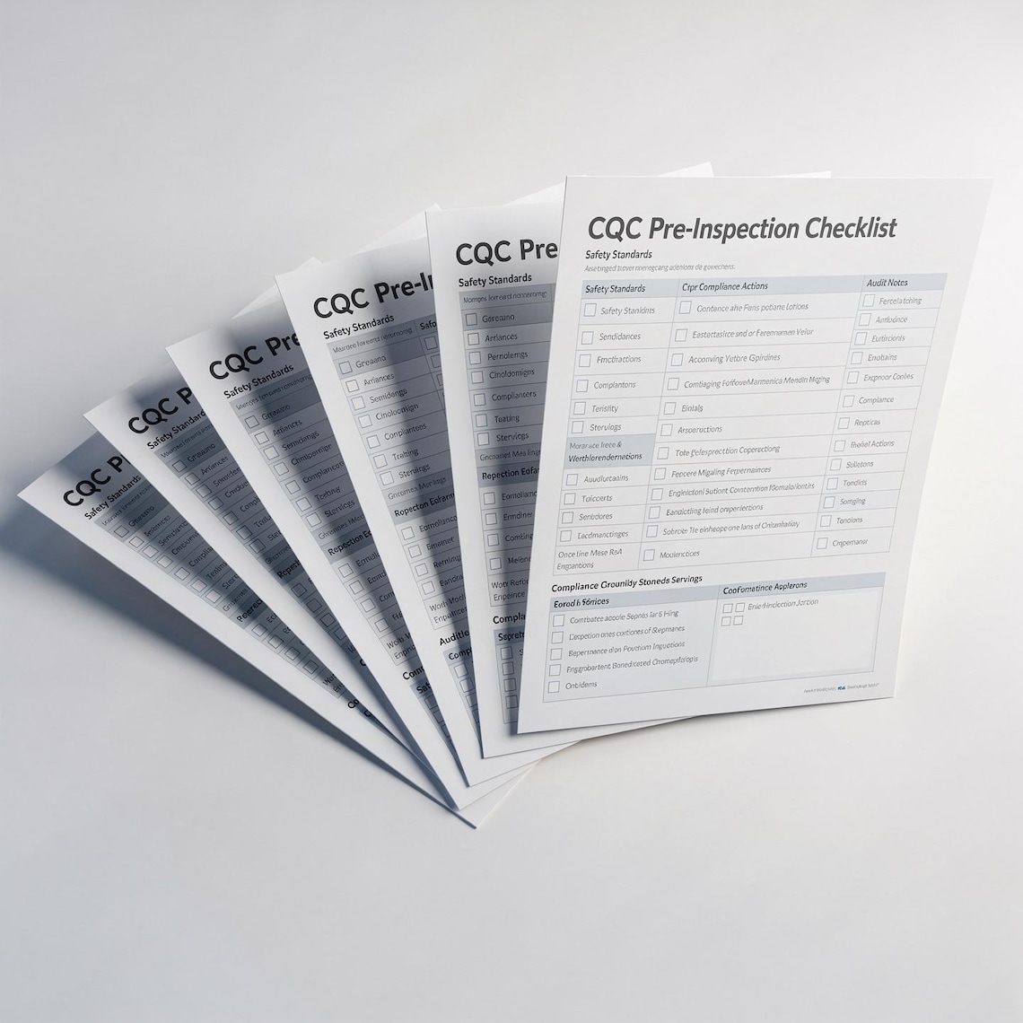 CQC Pre-inspection Checklist & Inspection Readiness Tool - Etsy