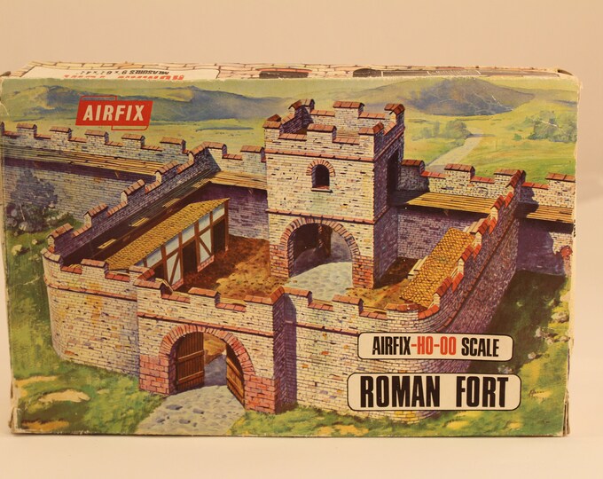 Airfix ROMAN FORT Model Kit HO-00 Scale Complete Unassembled in ...