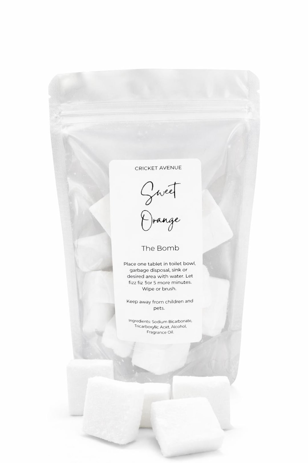 The Bomb Cleaning Fizzies – Toilet Bowl and Garbage Disposal Cleaner ...
