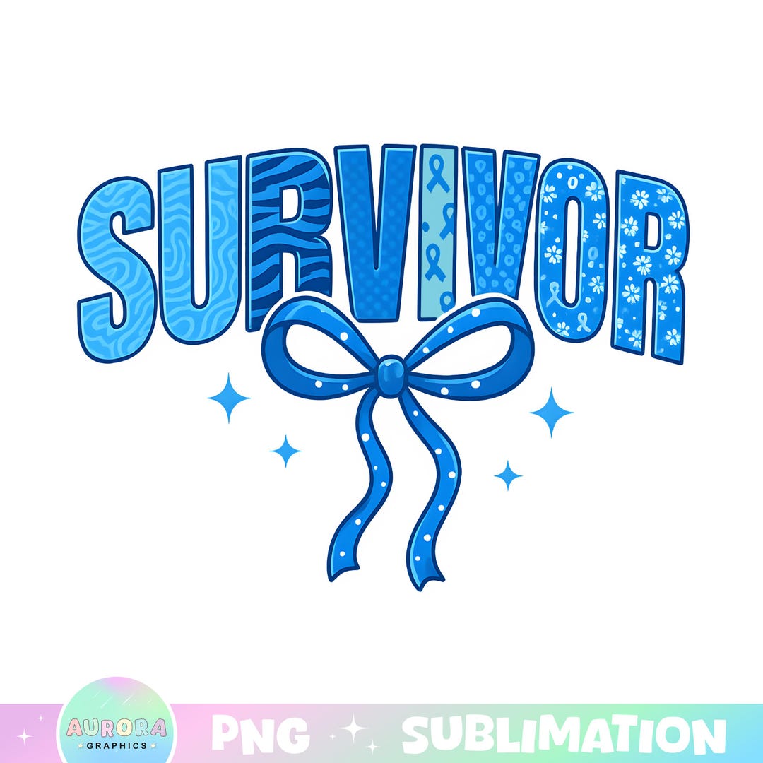 Diabetes Awareness Survivor PNG: Blue Ribbon Design (digital Download ...