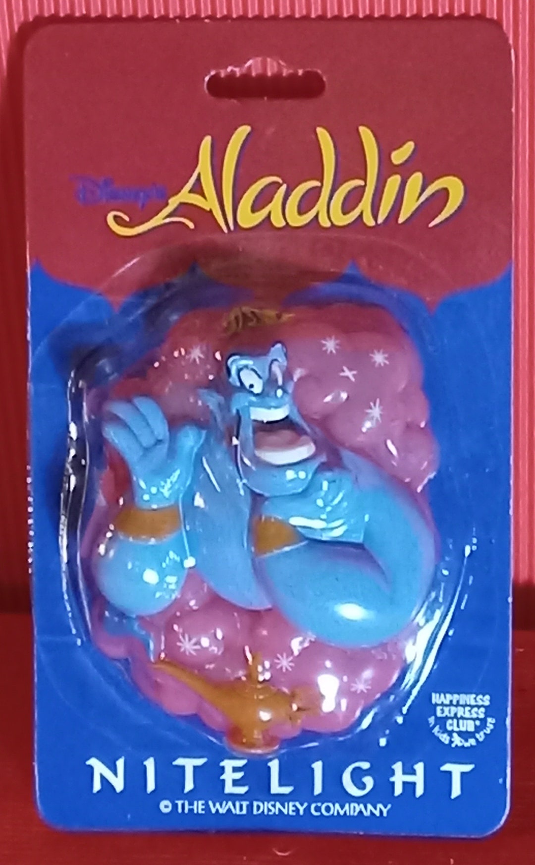 1990s ©disney ALADDIN Genie Nitelight Vintage Plug-in Night Light in ...
