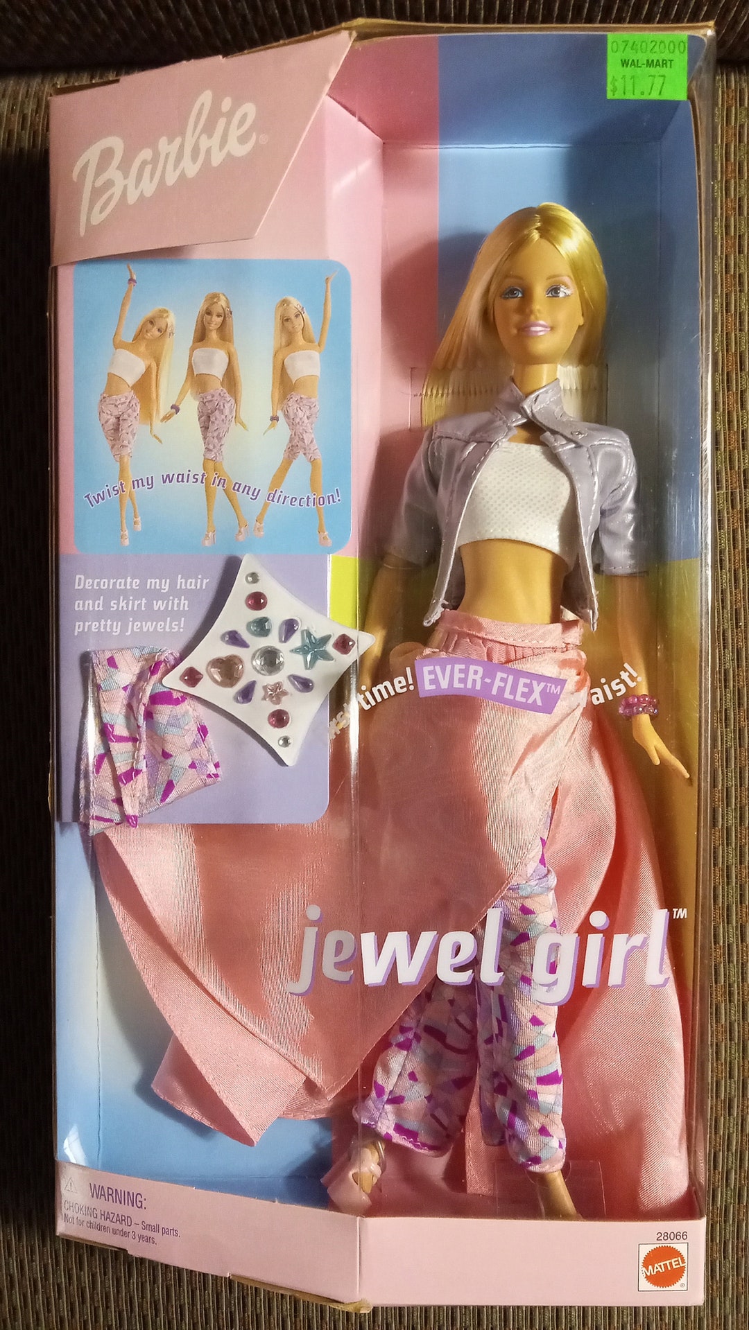 2000 • Jewel Girl Barbie • No. 28066 • NRFB • First Time Ever-flex ...