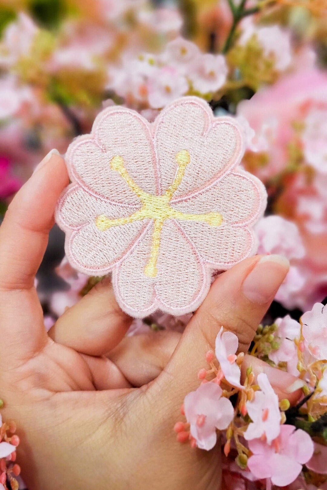 Cherry Blossom Patch - Etsy