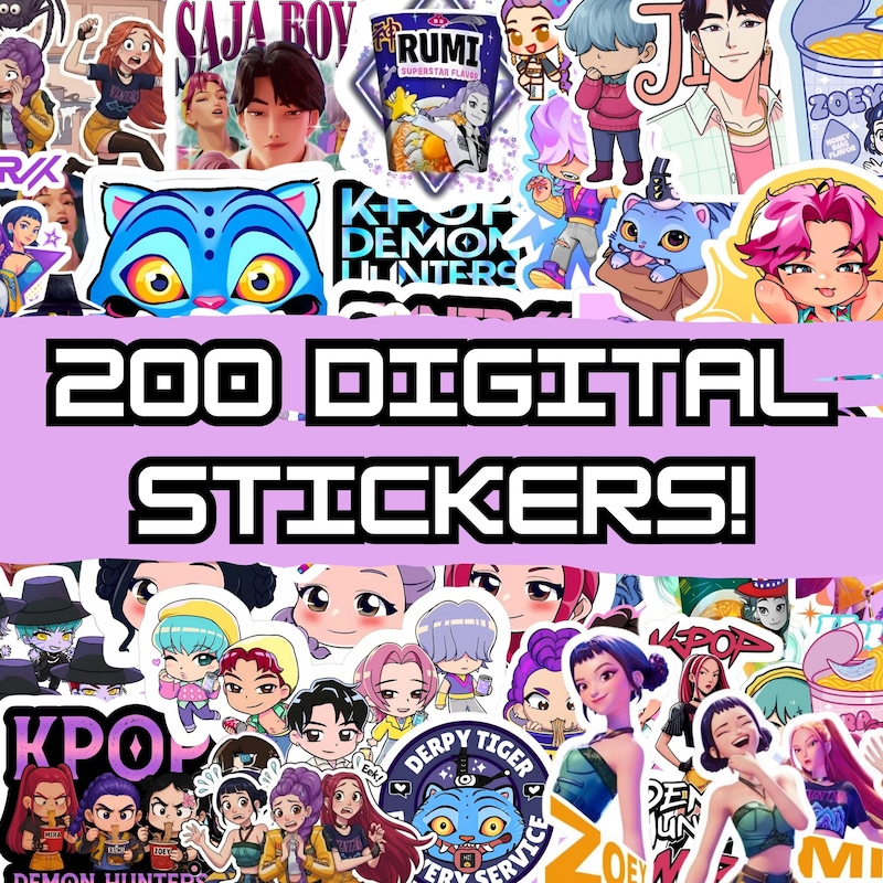 Huntrix Sticker - Etsy