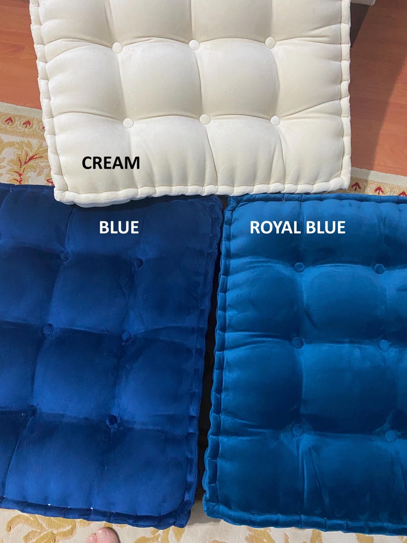 Tufted Velvet French Cushion: Custom Bench, Sofa, or Window Seat - Etsy