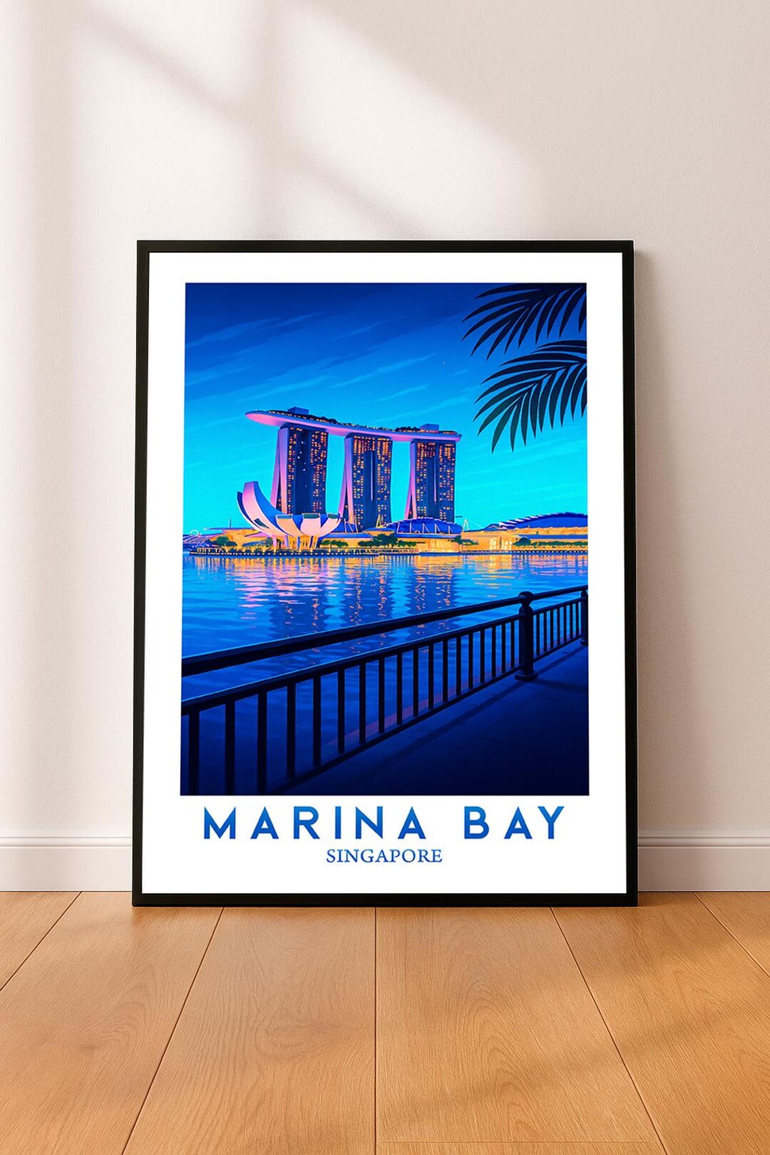 Printable Wall Art – Marina Bay Singapore (instant Digital Download ...