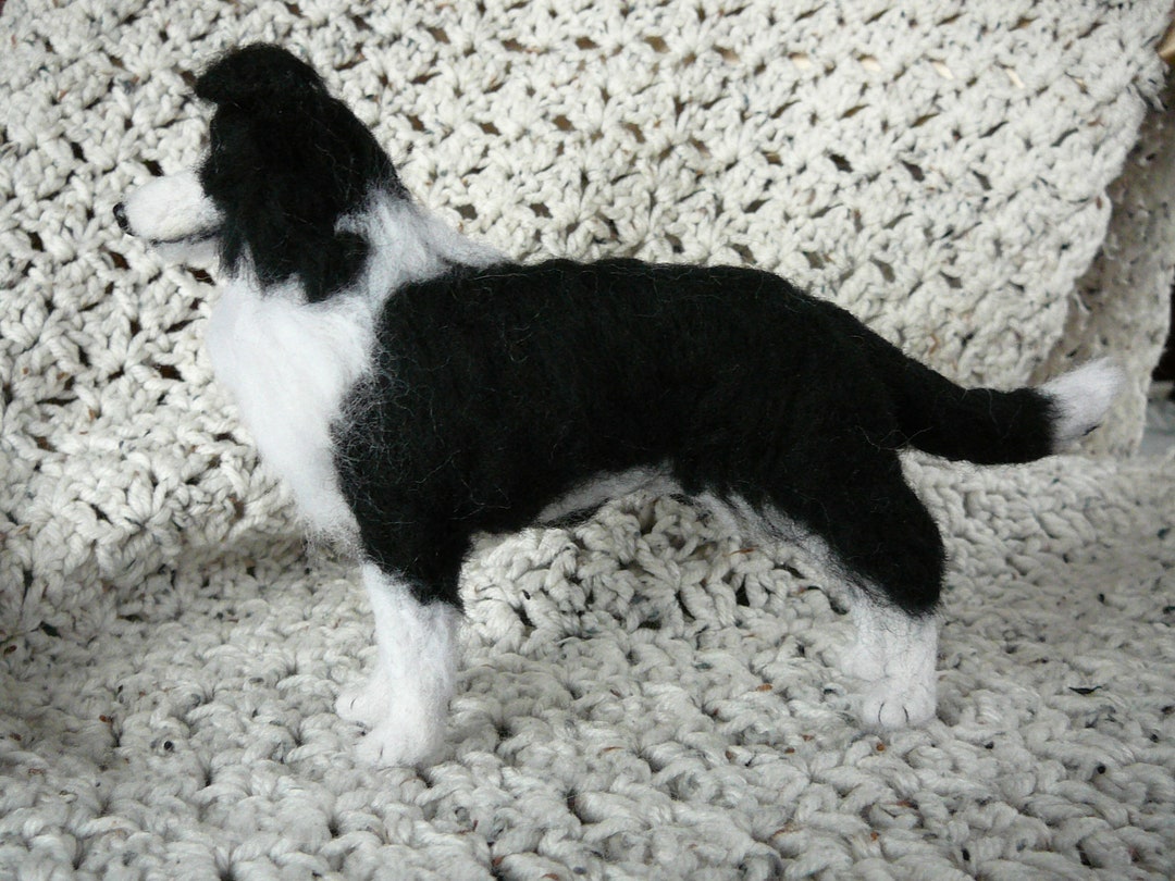 Border Collie Dog 7" Sculpture (susan Innes Trudell) Collectible ...