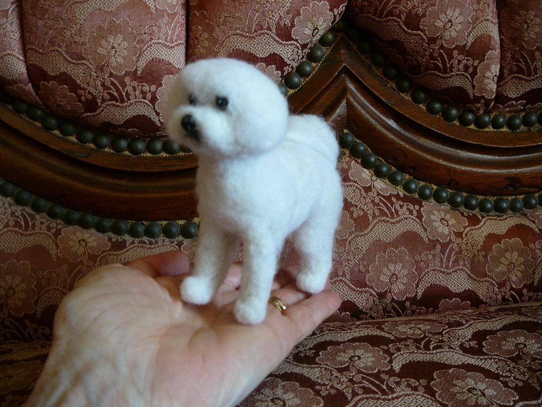 Bichon Frise Dog Sculpture (susan Innes Trudell) Collectible Miniature ...