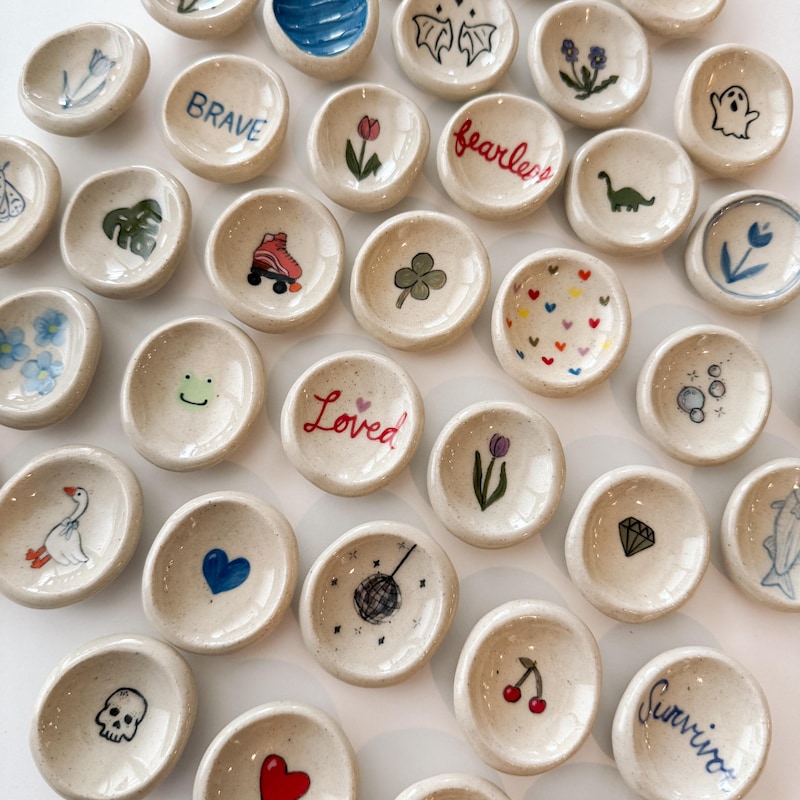 Fidget Stones Ceramic - Etsy
