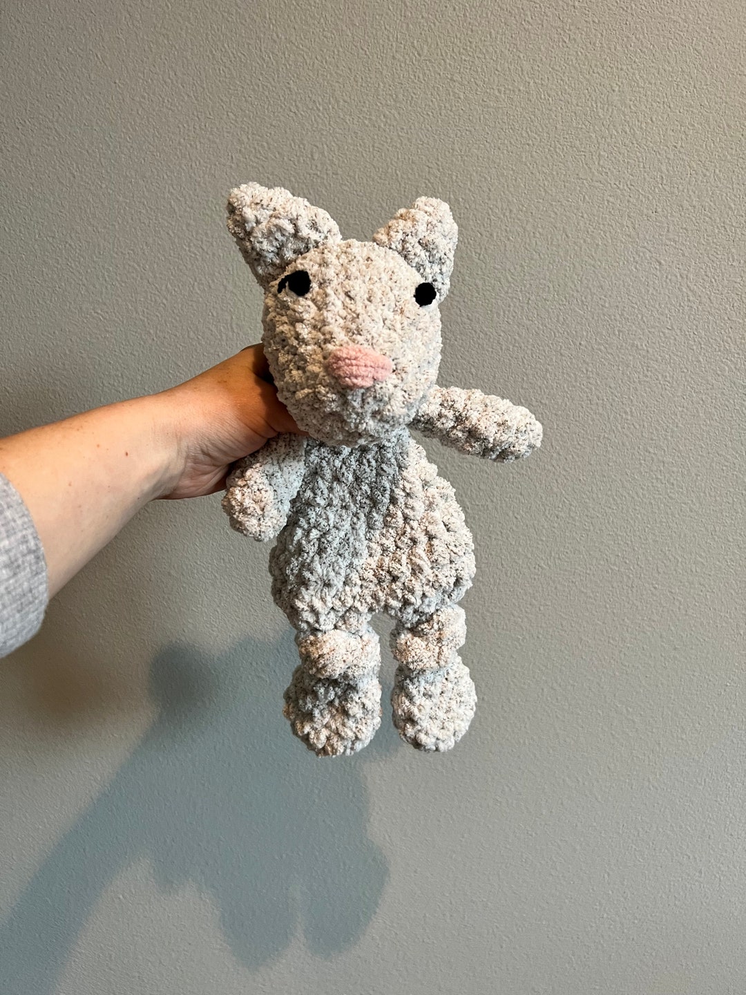 Cat Crochet Knotted Lovey READY TO SHIP Snuggler/stuffie/gift/baby ...