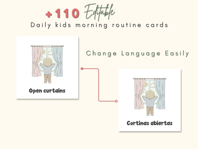 Daily Routine Cards Visual Schedule Toddler Routine Chore Chart Daily ...
