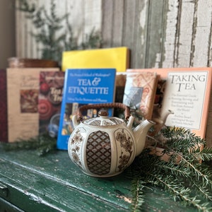 Collection of Books About TEA, Etiquette, Serving, Vintage - Etsy
