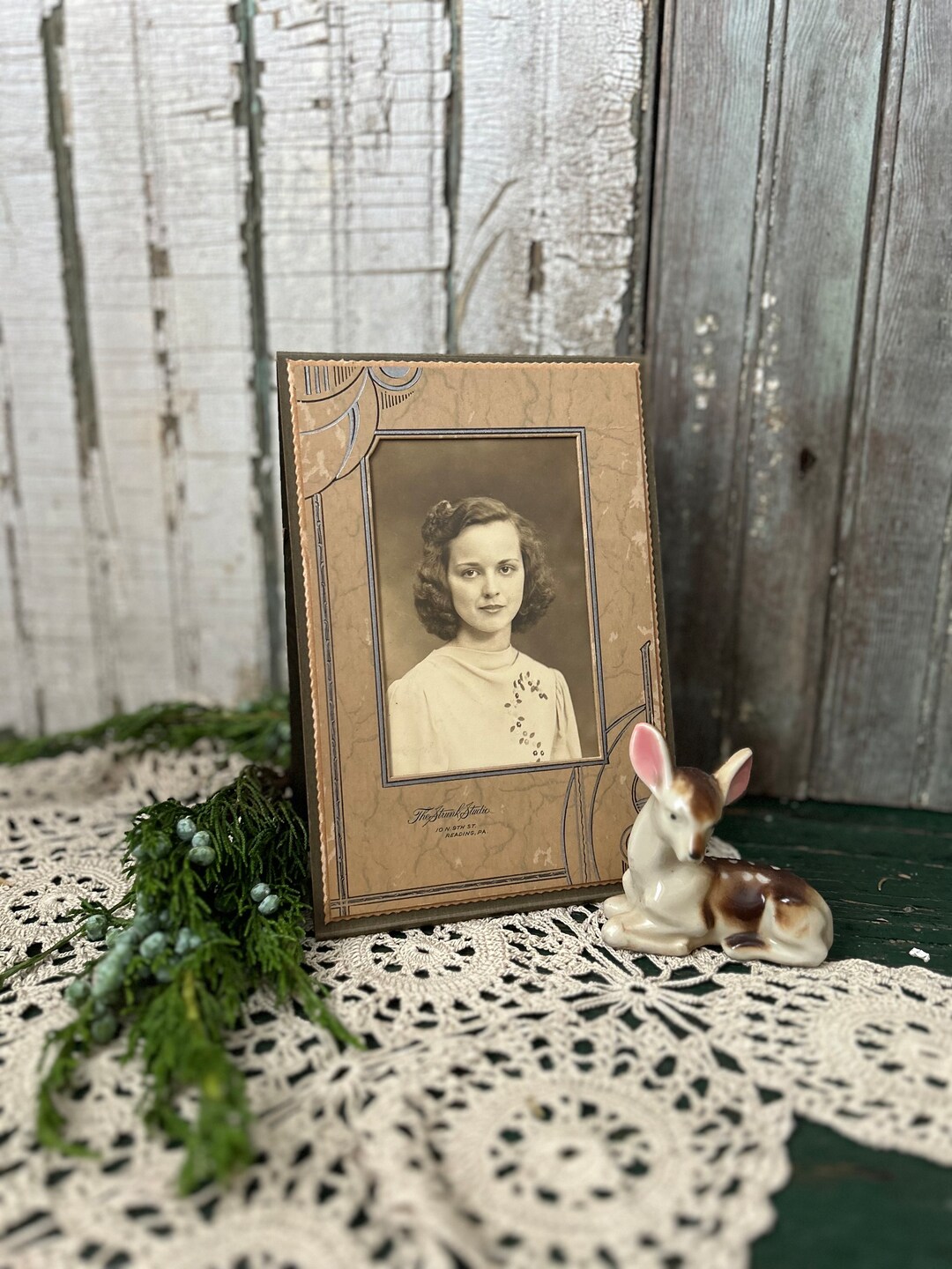 Pretty Lady Portrait, Antique Photo - Etsy