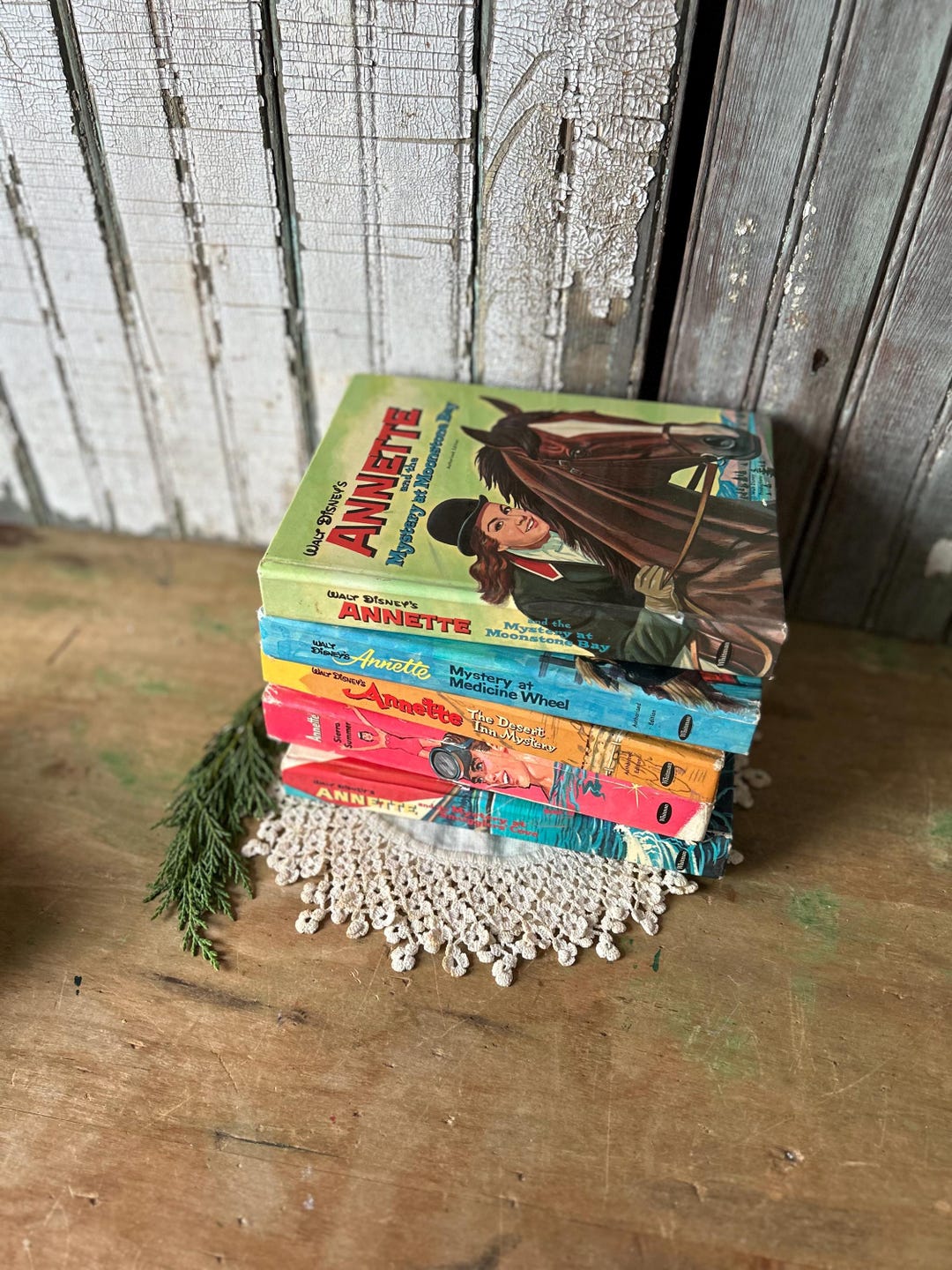 Vintage 1950's Disney Annette BOOKS, Set of 5 - Etsy