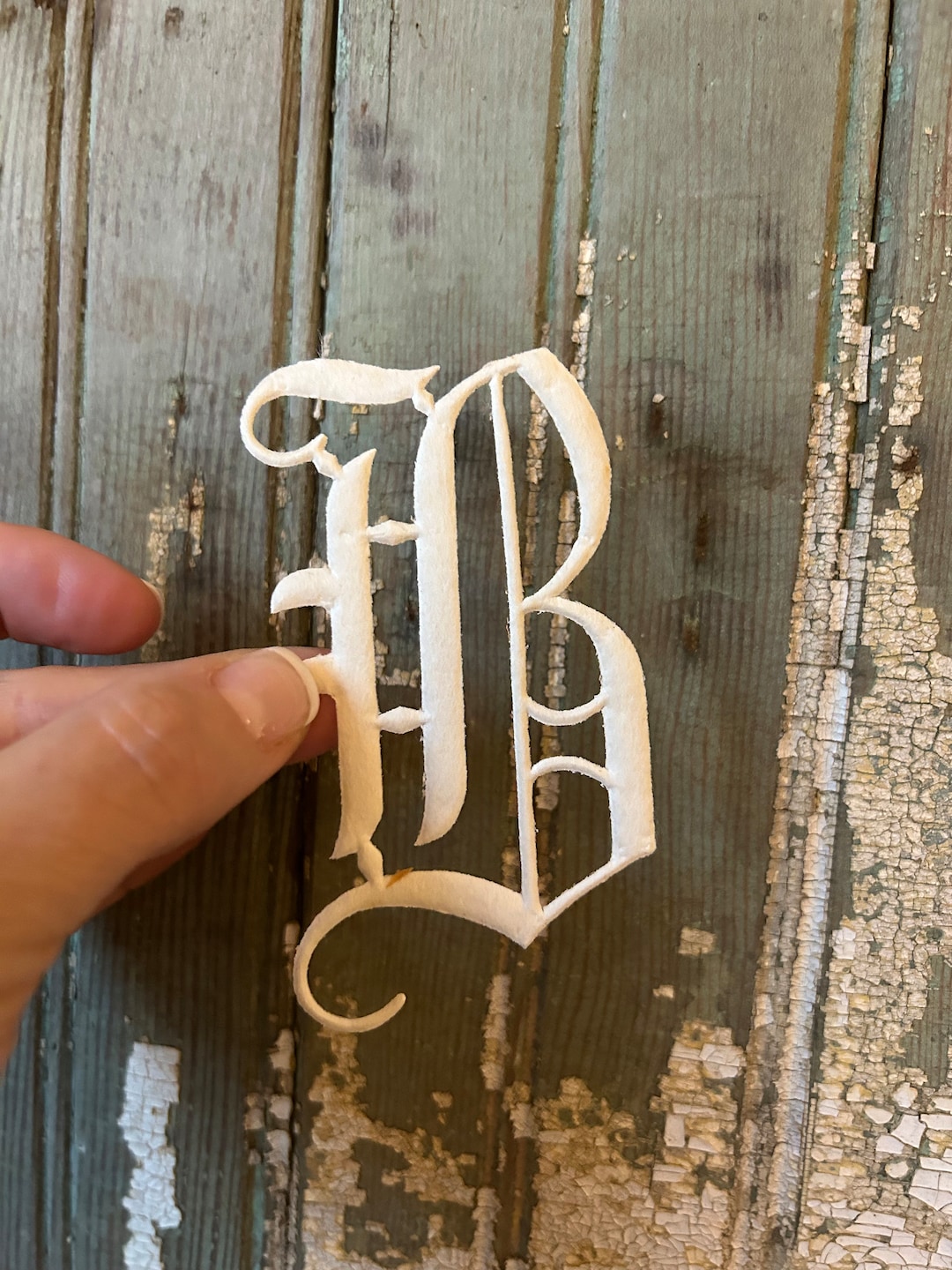 Monogram B, Old English Font, Embroidery Forms, Tico Initials - Etsy