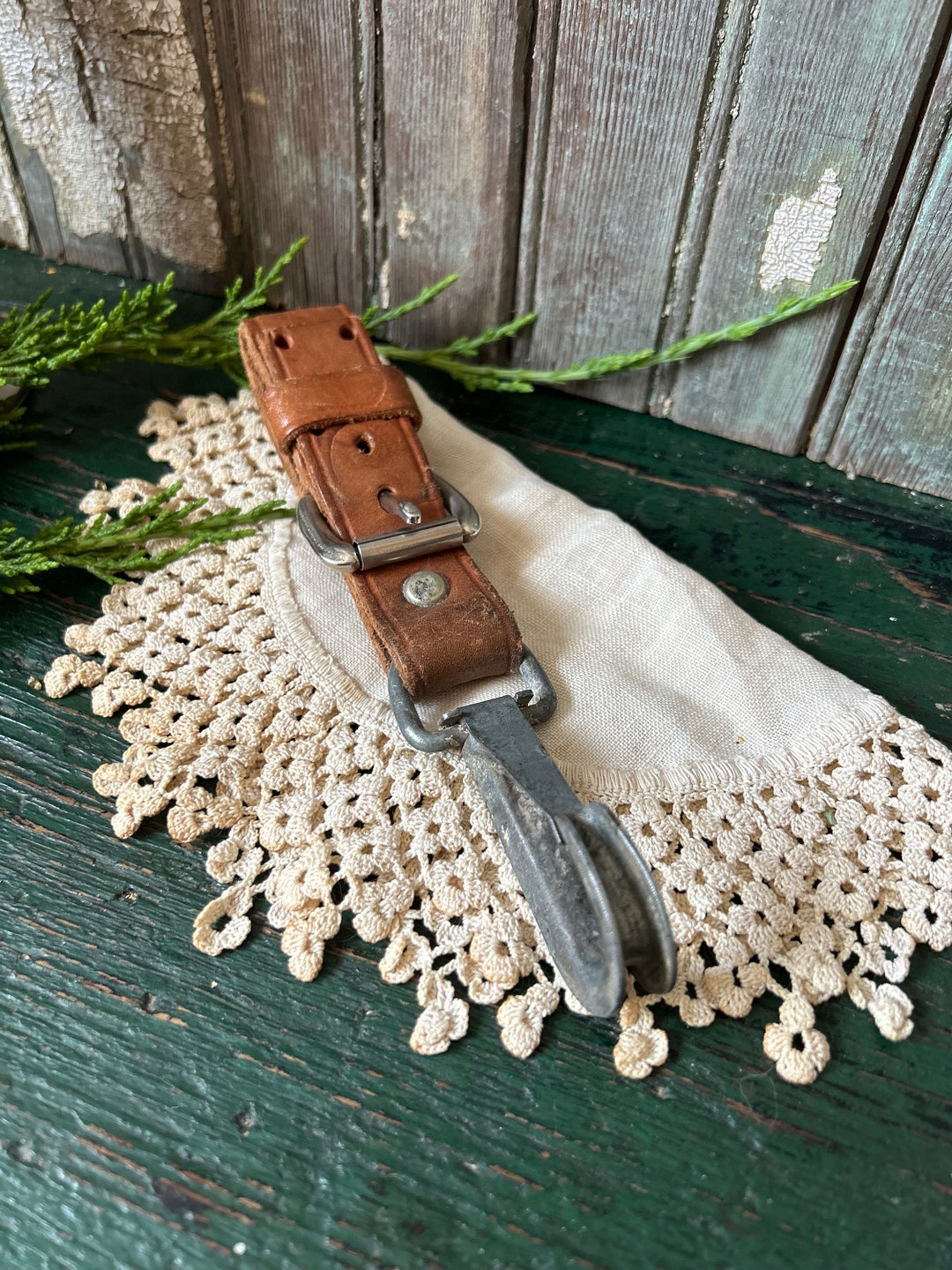 Vintage Leather Buckle, Clip, Strap - Etsy