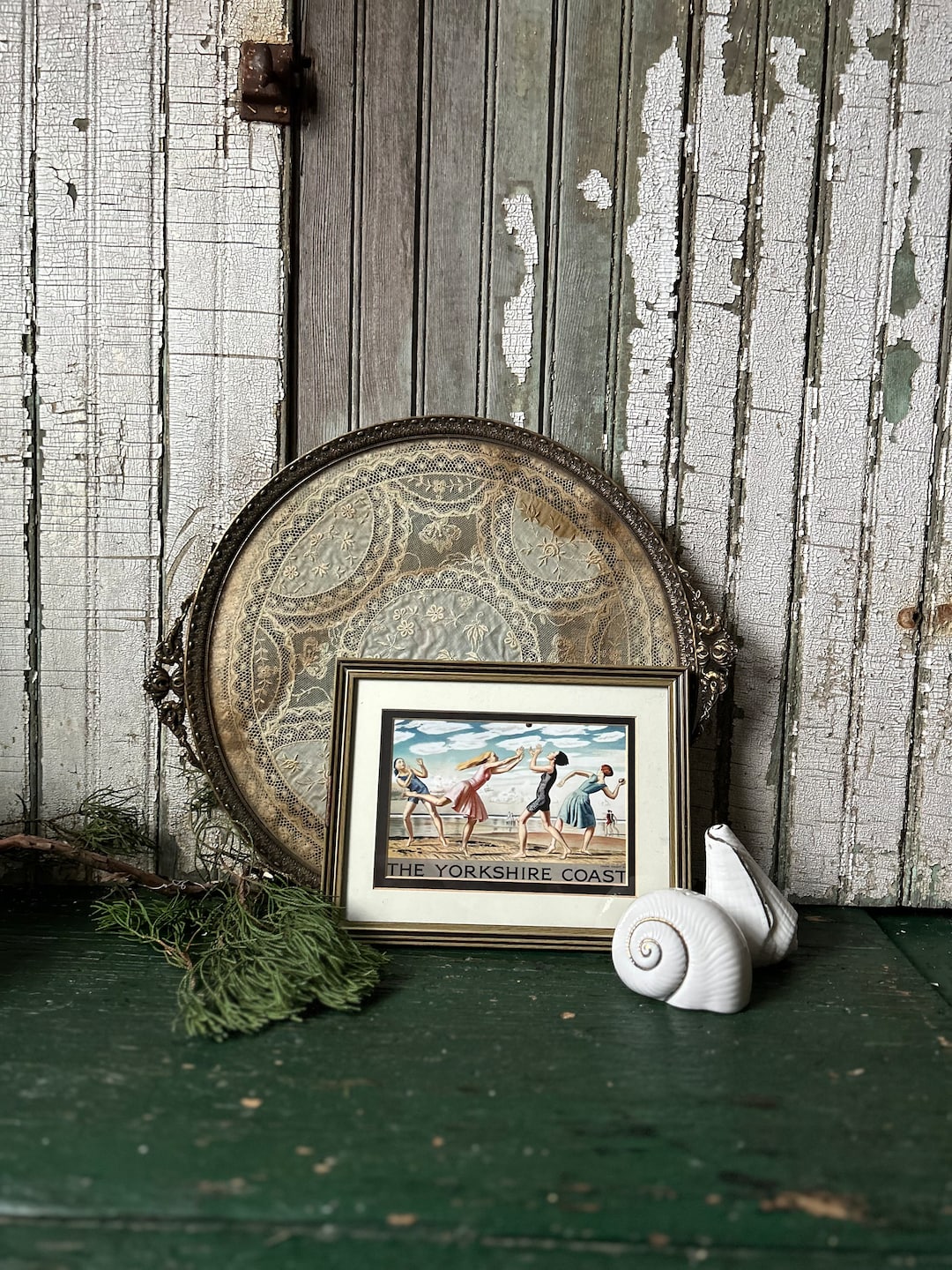 Côte du Yorkshire, impression encadrée, trouvée en Angleterre - Etsy France