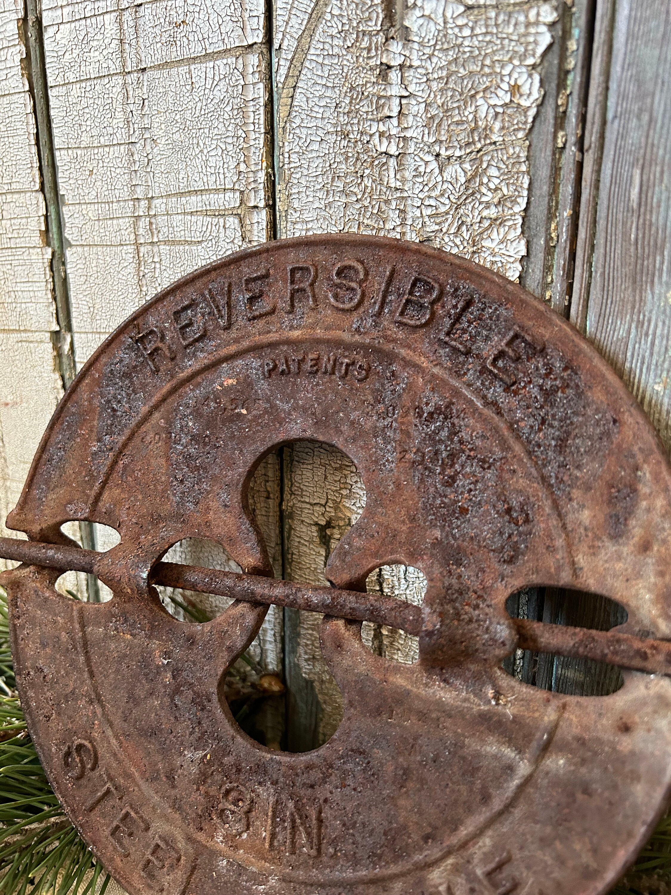 Antique Wood Stove, Fireplace DAMPER, Turner, Reversible - Etsy