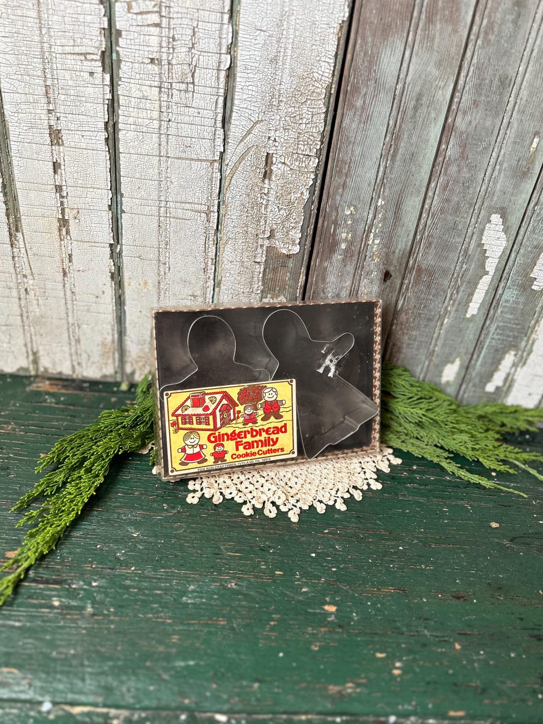 Vintage Gingerbread Family Cookie Cutters, 1980's, Fox Run Craftsmen - Etsy
