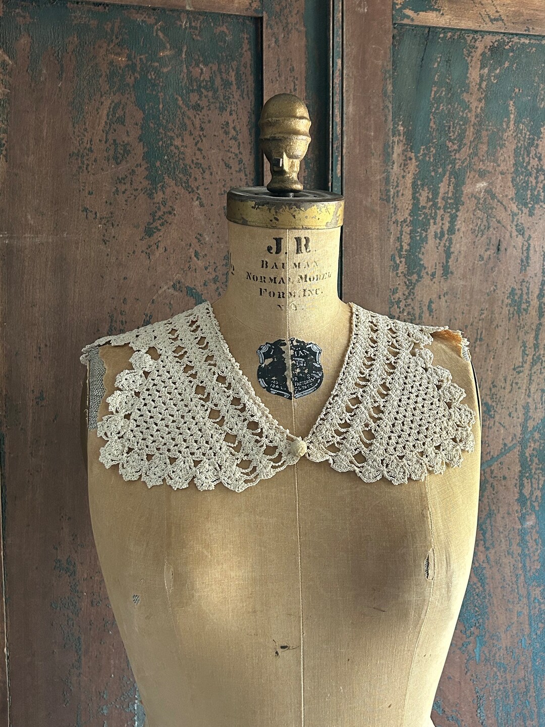Antique, Vintage Handmade Lace Collar - Etsy