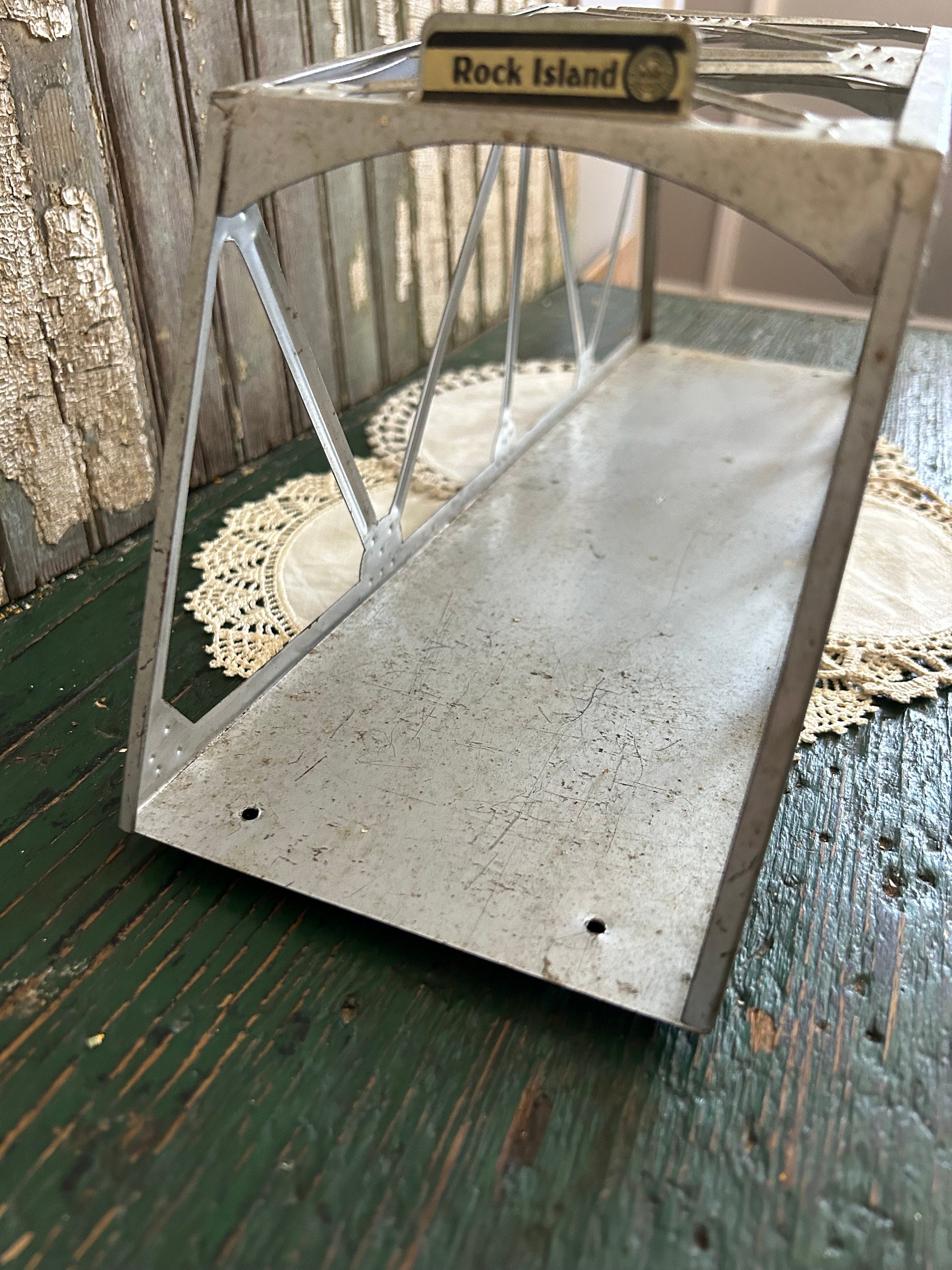 Vintage Marx Toys 1950's Metal Train Trestle Bridge - Etsy