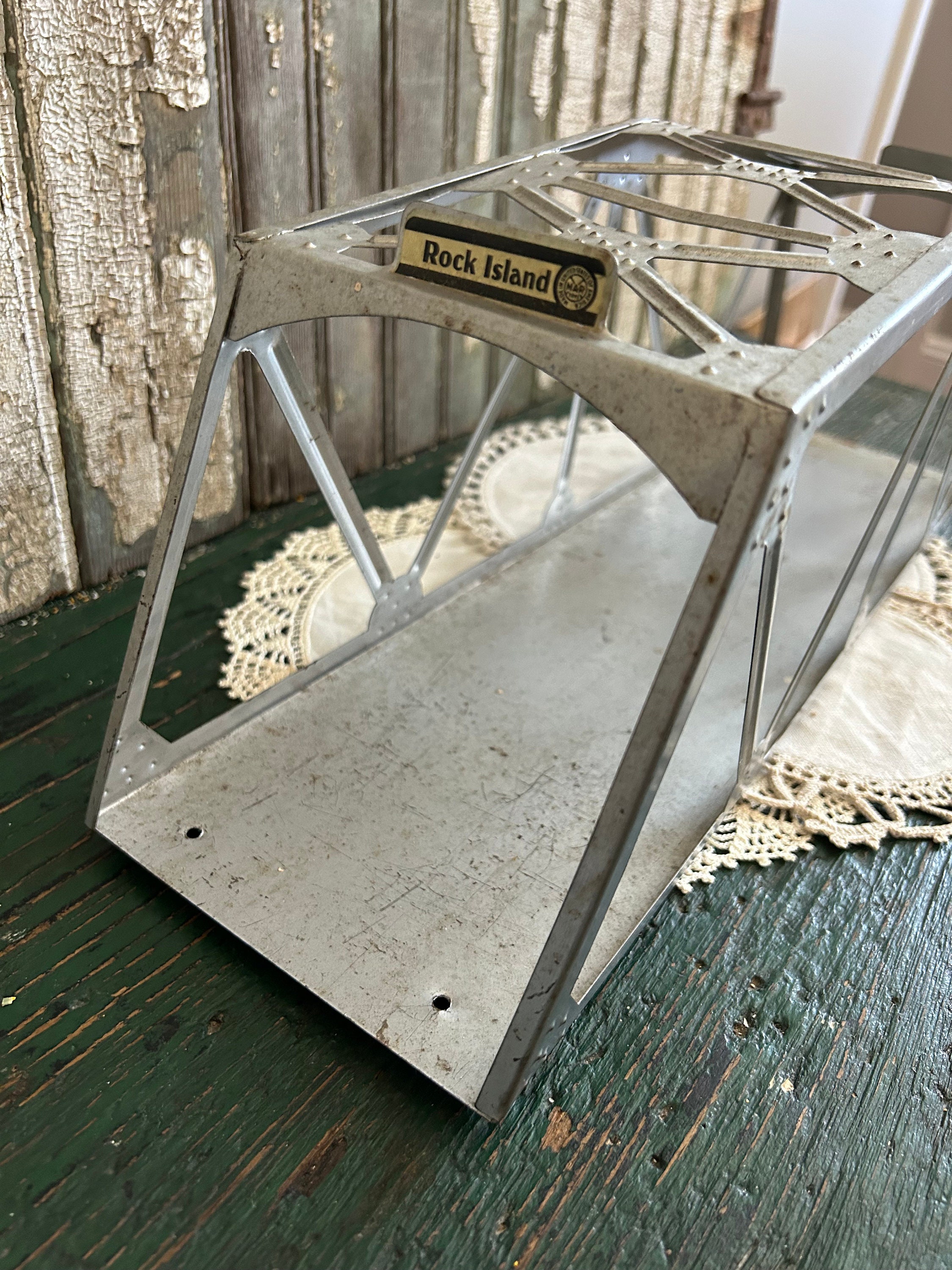 Vintage Marx Toys 1950's Metal Train Trestle Bridge - Etsy