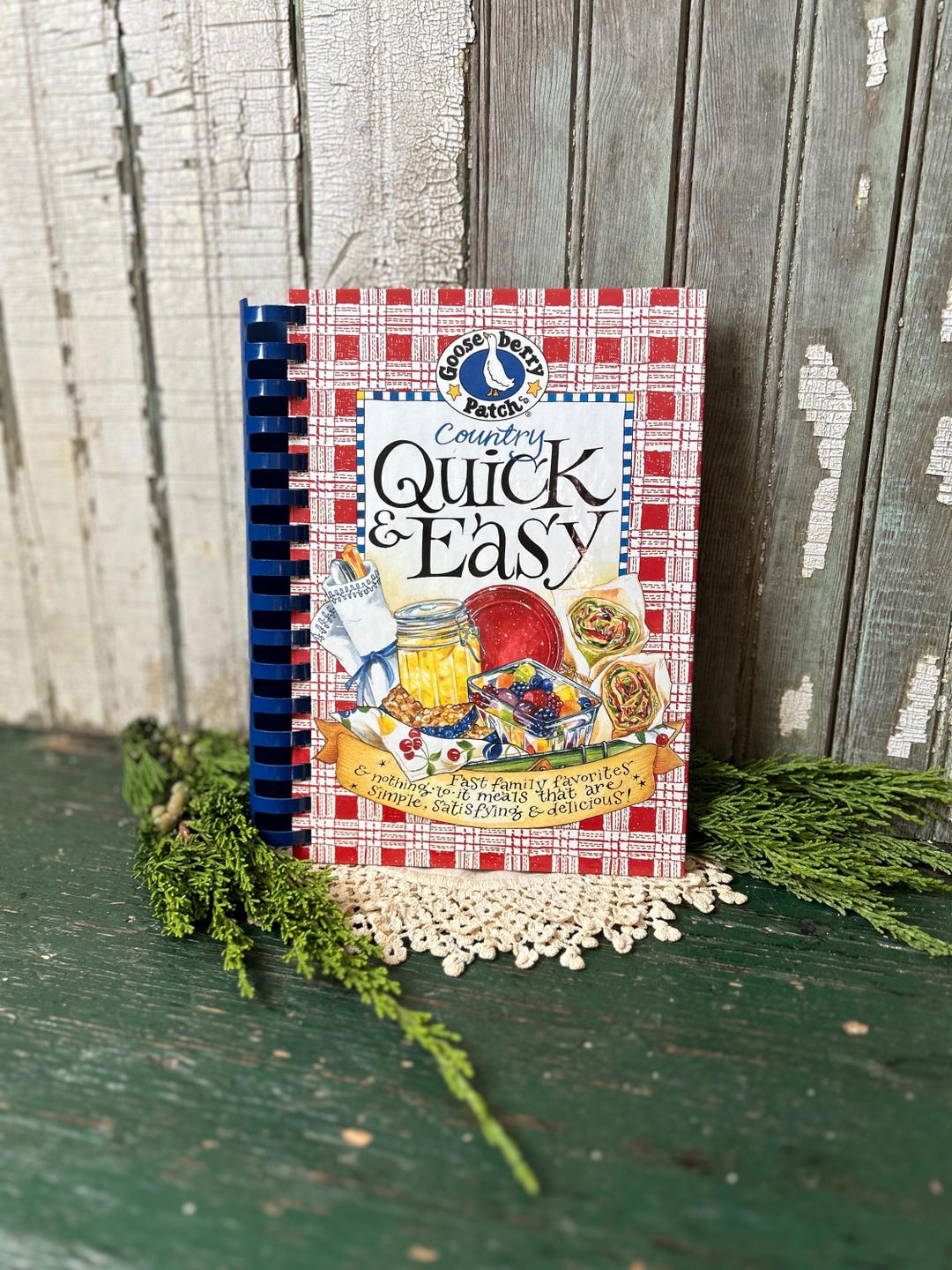 Gooseberry Patch Country Quick & Easy Cookbook, 2001 - Etsy