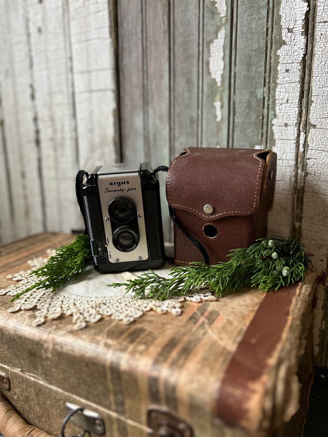 Vintage Argus Seventy-five Camera With Leather Case - Etsy