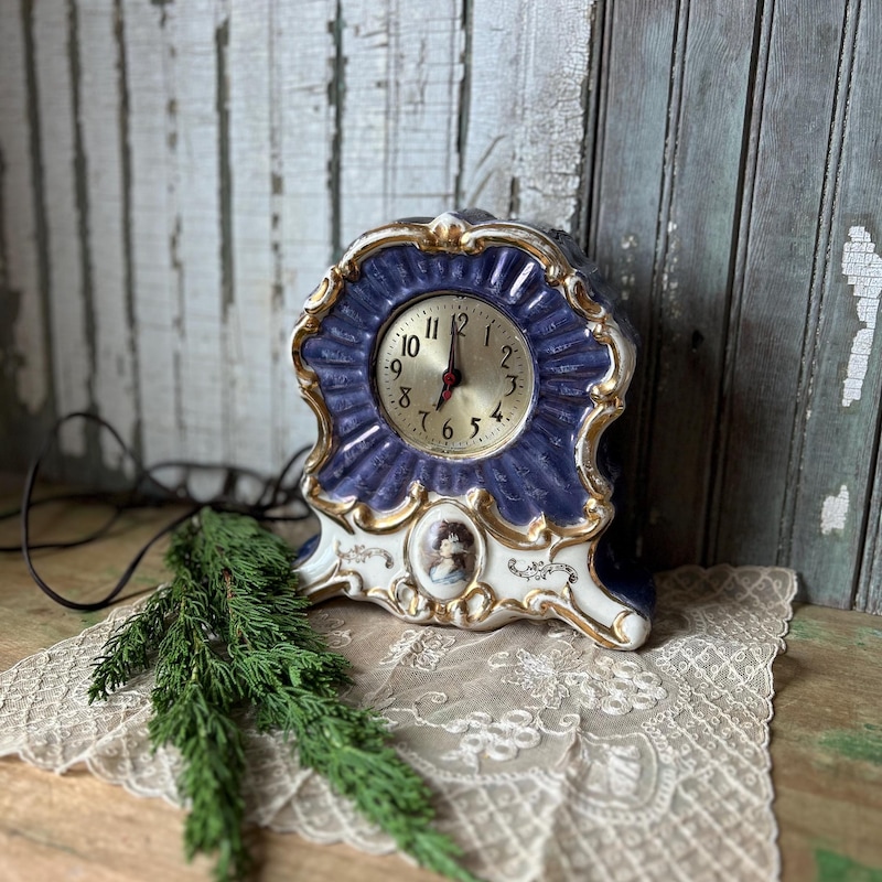 Ceramic Clock - Etsy