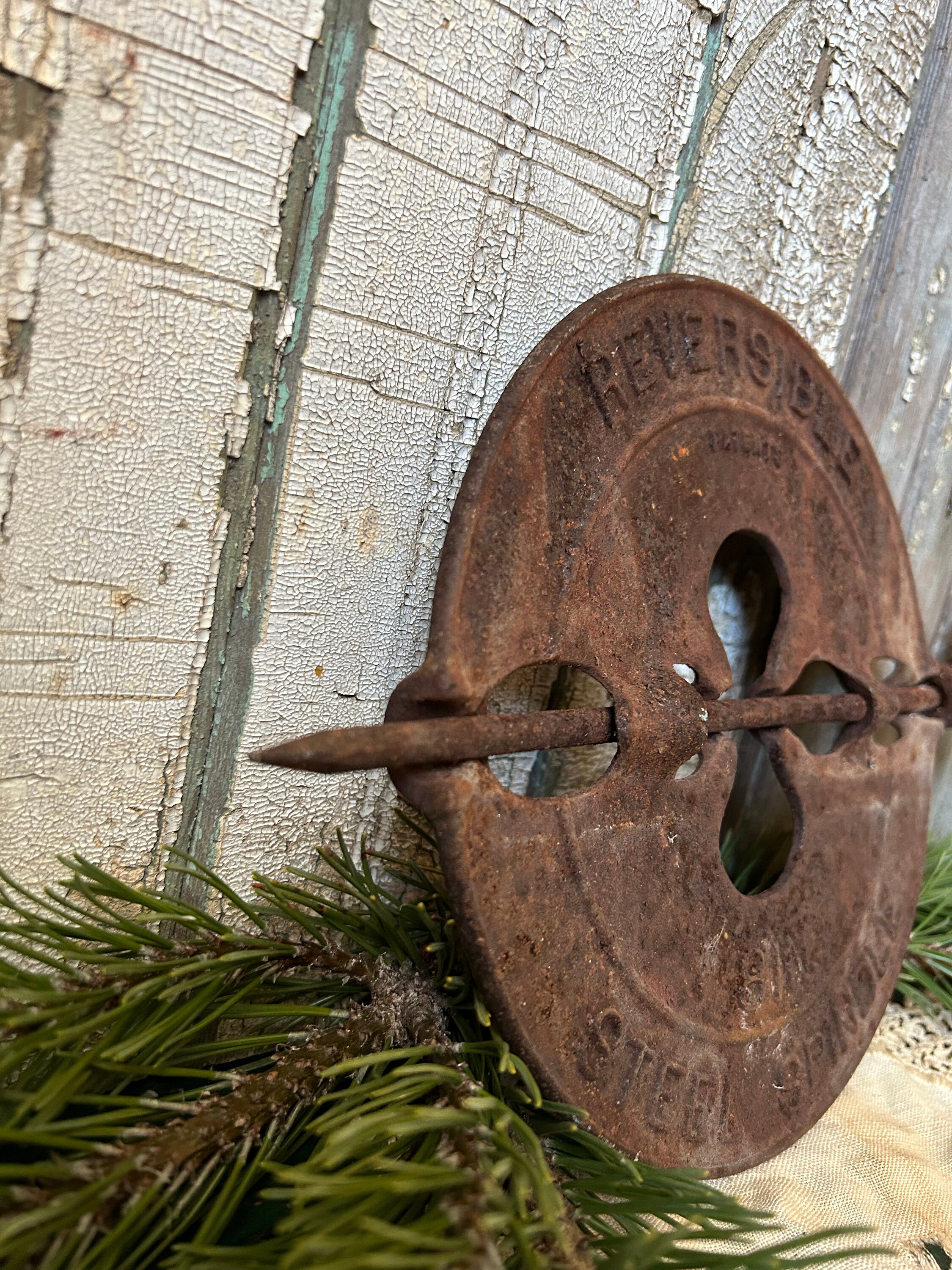 Antique Wood Stove, Fireplace DAMPER, Turner, Reversible - Etsy