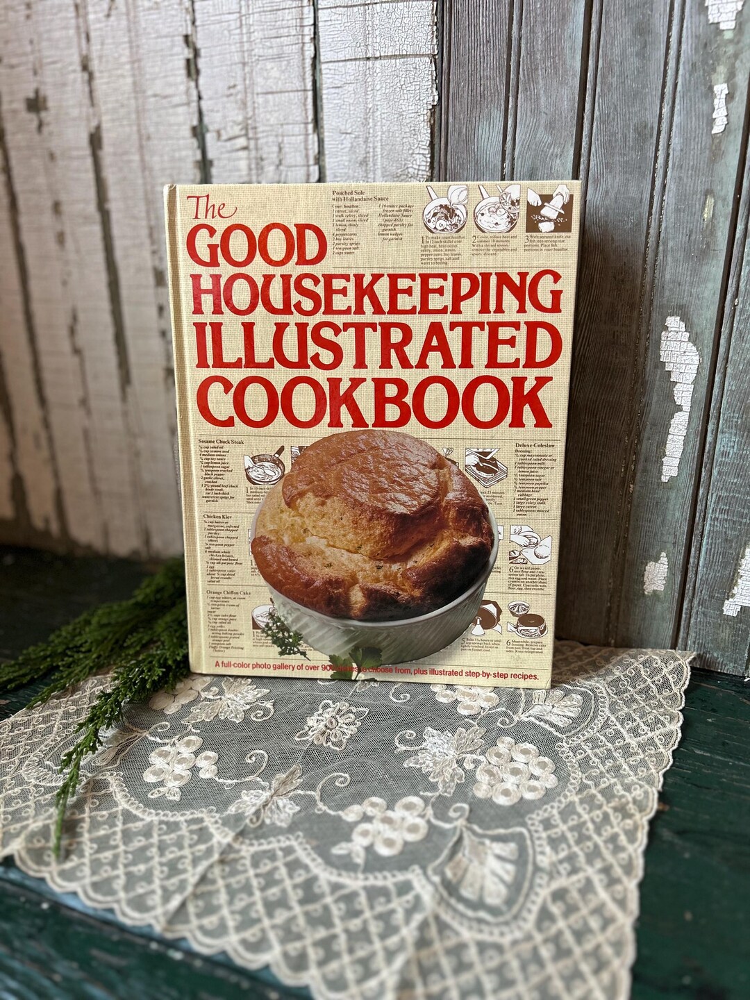 Vintage Good Housekeeping Illustrated Cookbook, Hardcover, 1980 - Etsy