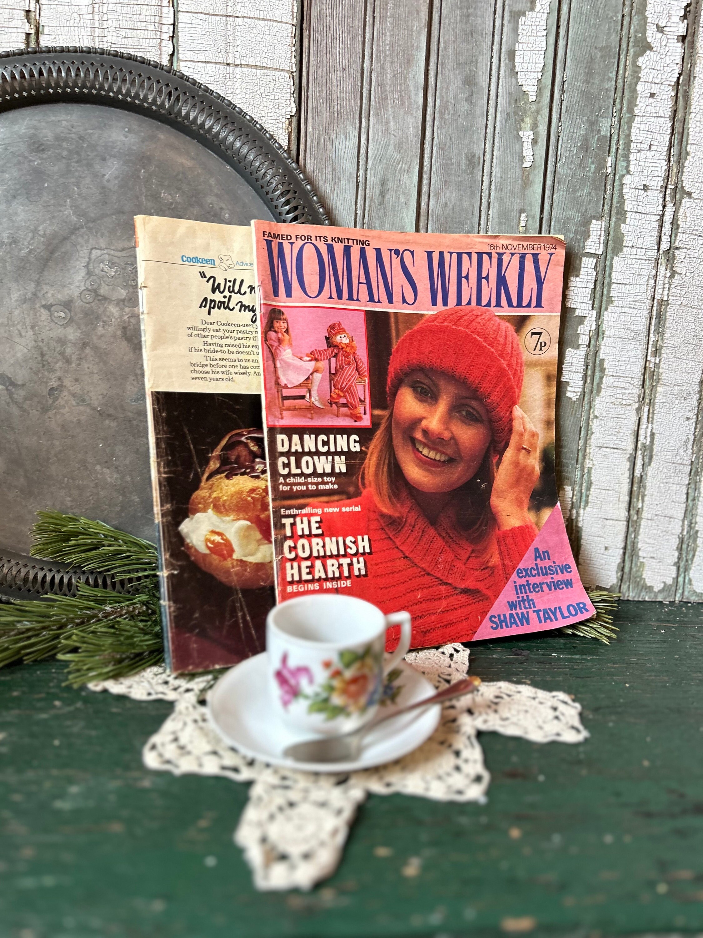 British Vintage Woman's Weekly Magazines, 1974/75 - Etsy