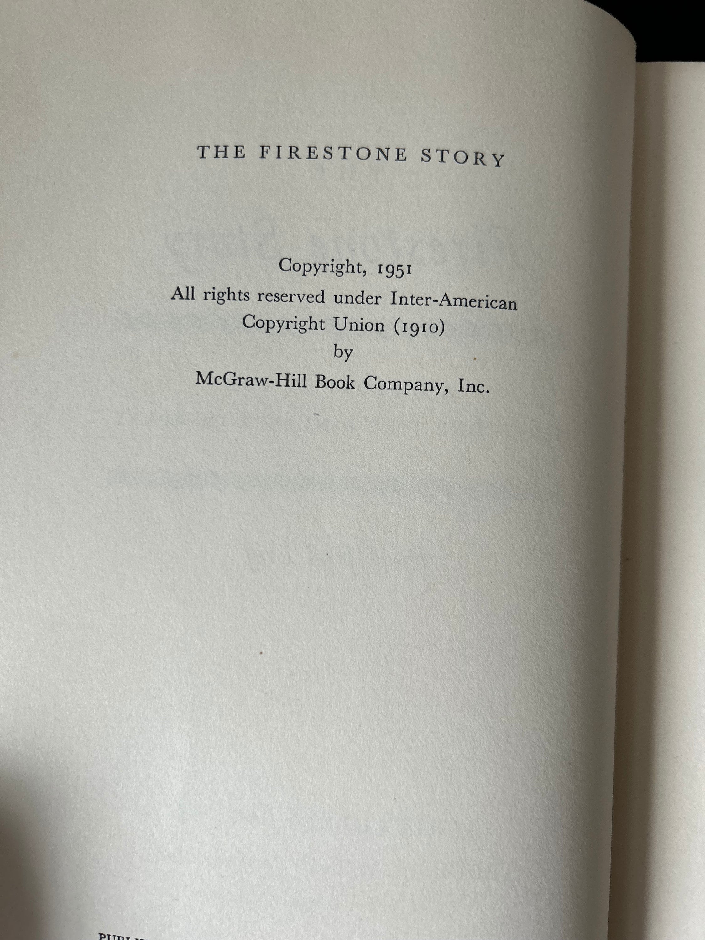 The Firestone Story, History of the Firestone Tire & Rubber Co, Alfred ...