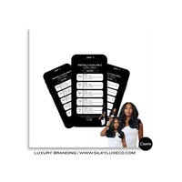 Weekly Time Slots Flyer | Availability Calendar | Diy Canva Template ...