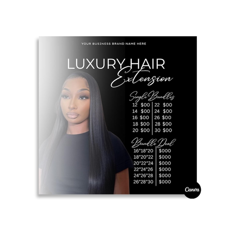 Luxury Minimal Flyer - Etsy
