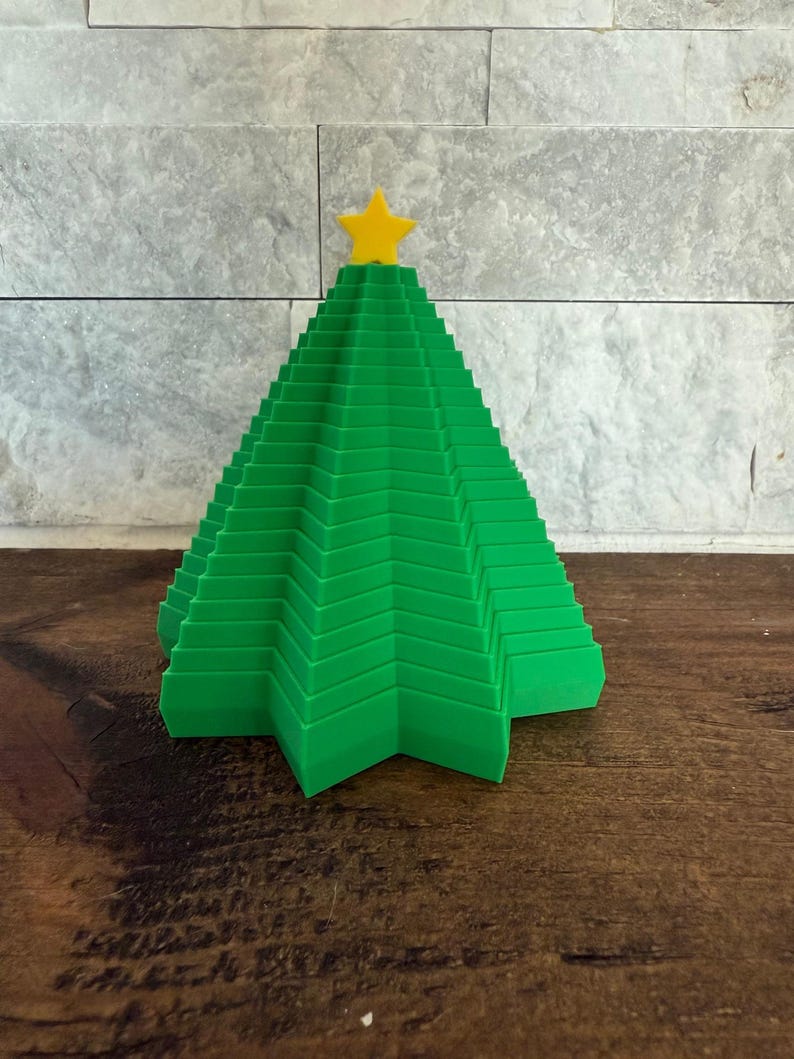 3D Christmas Tree Fidget Toy - Etsy