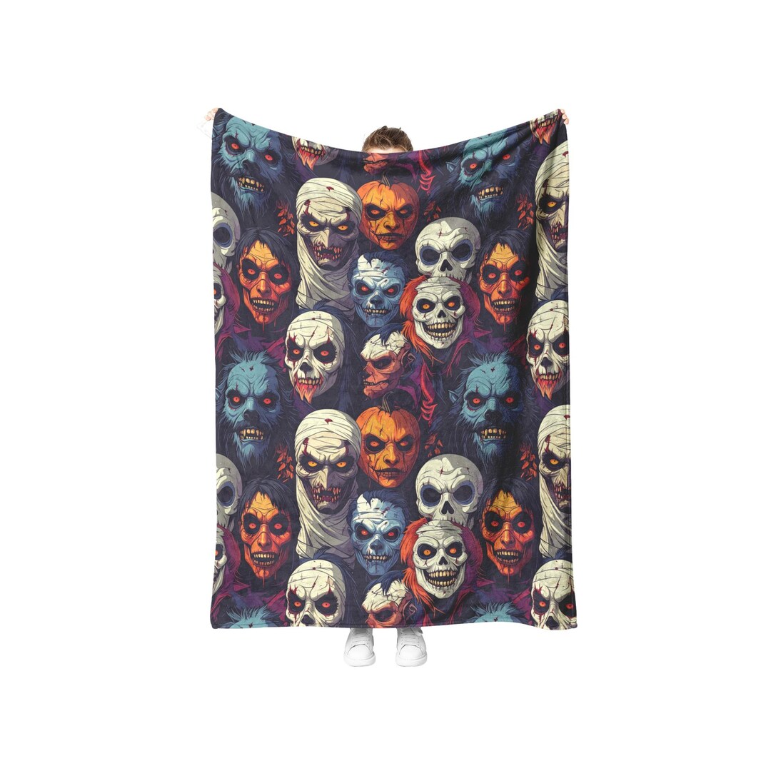 Horror Movie Blanket - Etsy
