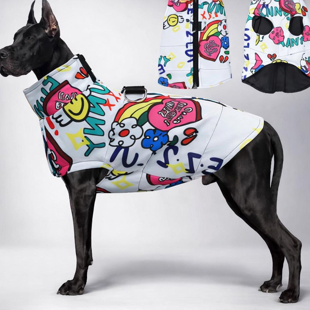 Waterproof Dog Jacket for Large Dogs – Winter & Autumn Outdoor Coat ...