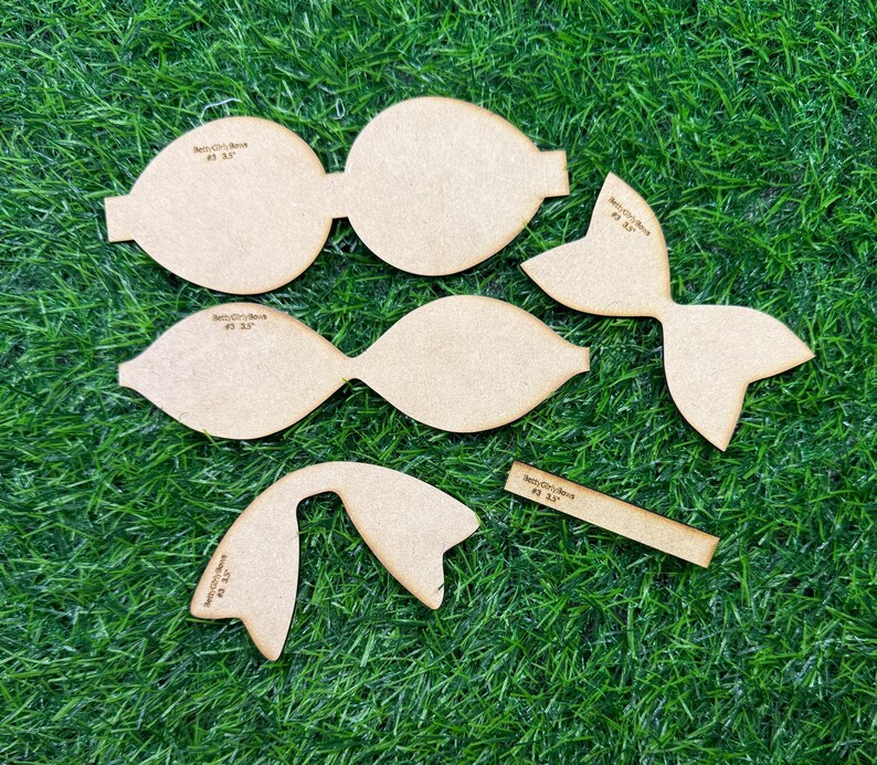 Hair Bow Wooden Stencil: Easy Bow Making Template - Etsy
