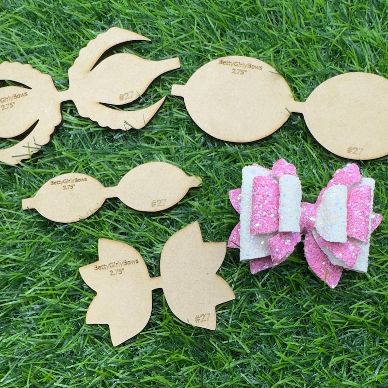 Traceable Bow Template - Etsy