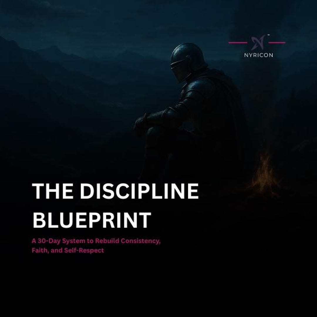 The Discipline Blueprint – 30 Day Reset System (faith-based PDF Guide ...